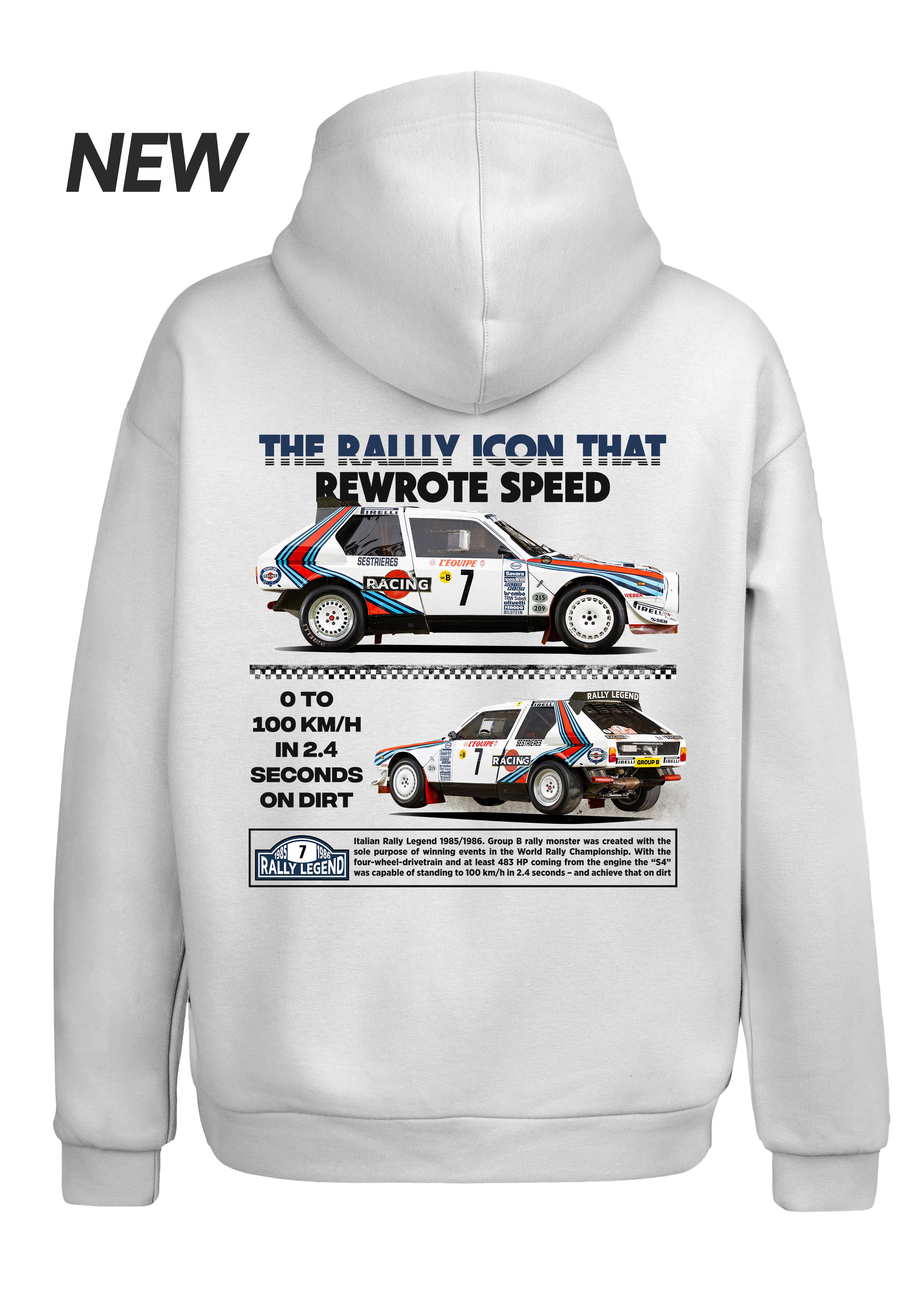 Hoodie "Rally Icon" – Speedity